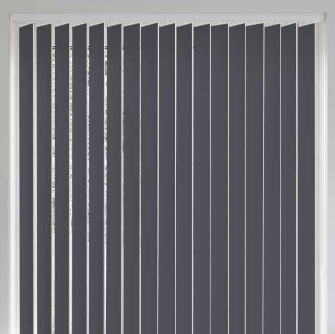 Buy Gemini Graphite Grey Vertical Blinds – Blinds4You