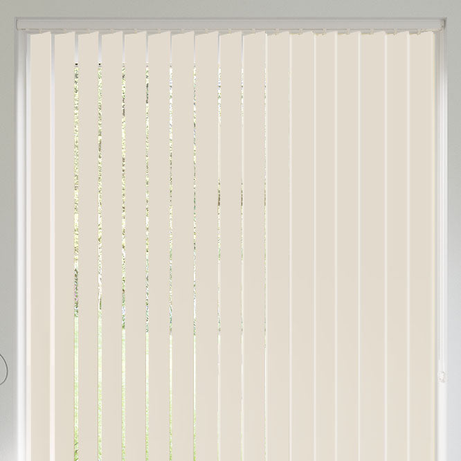 Buy Gemini Ivory Vertical Blinds – Blinds4You
