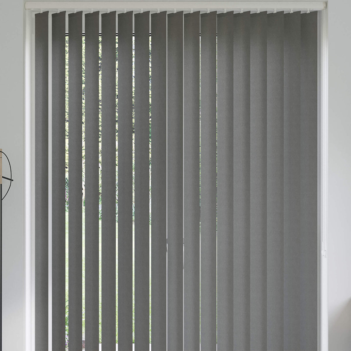 Buy Arran Graphite Vertical Blinds – Blinds4You